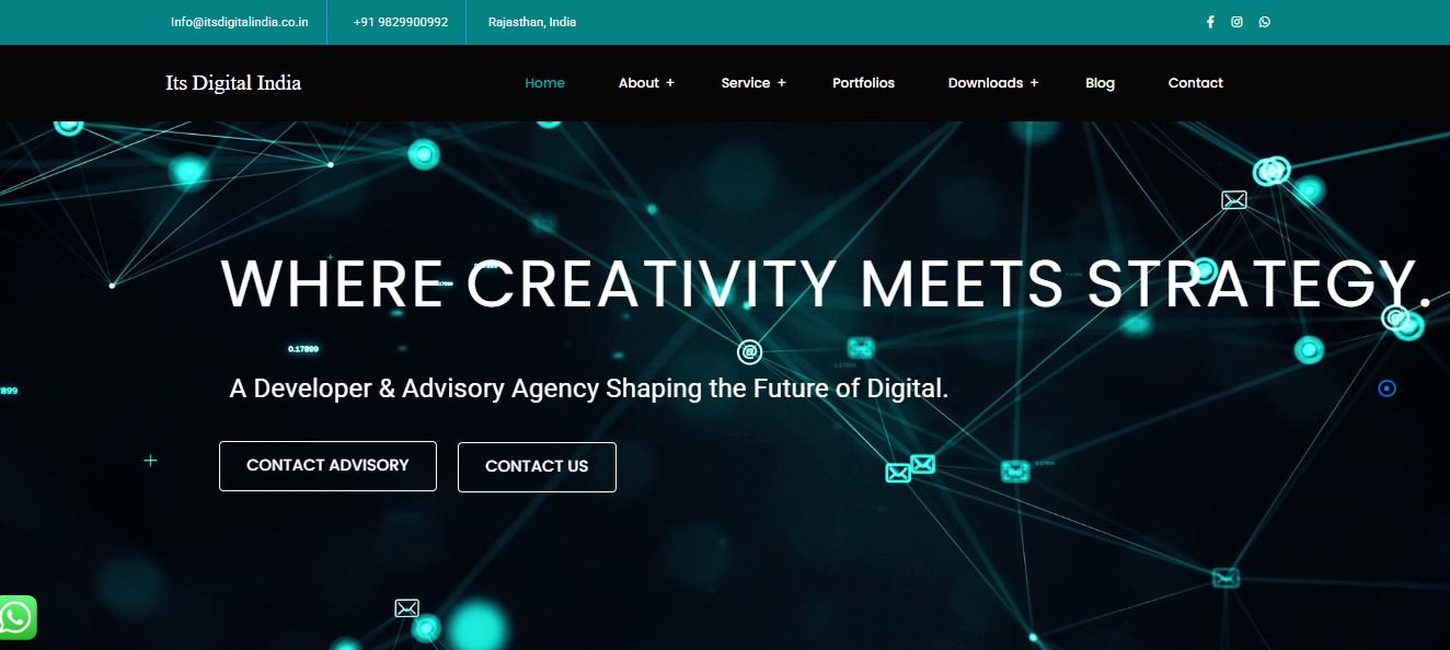 Creative Web Development & Digital Marketing Agency – Its Digital India